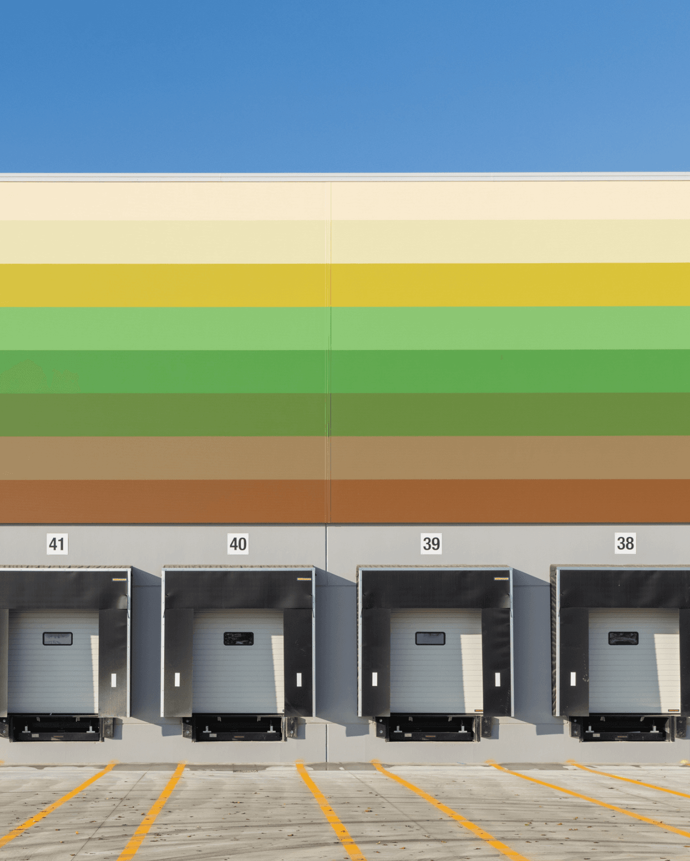 Logistics Italy-The warehouses in Modena, Milan, and Caserta