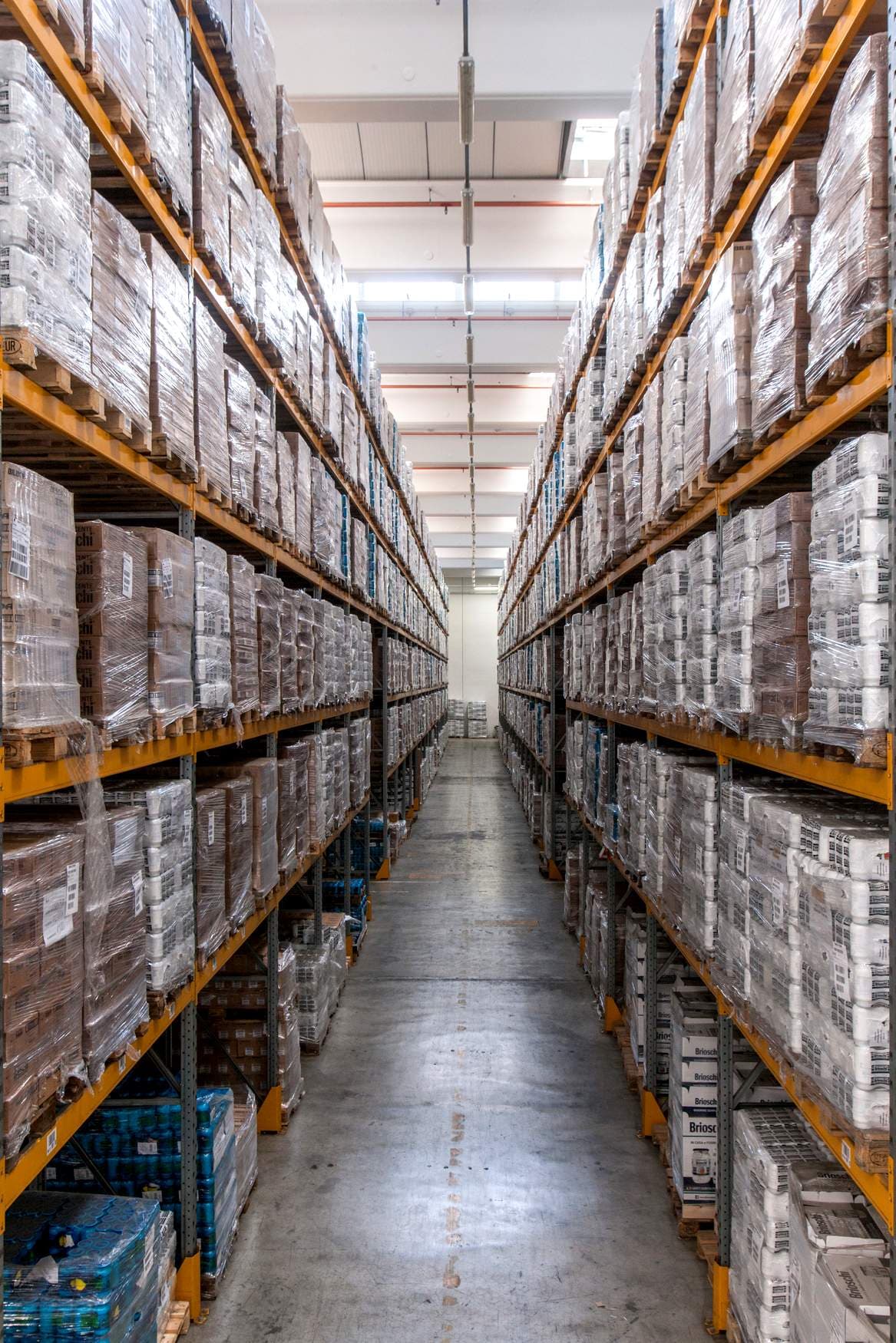 Logistics Italy-The warehouses in Modena, Milan, and Caserta